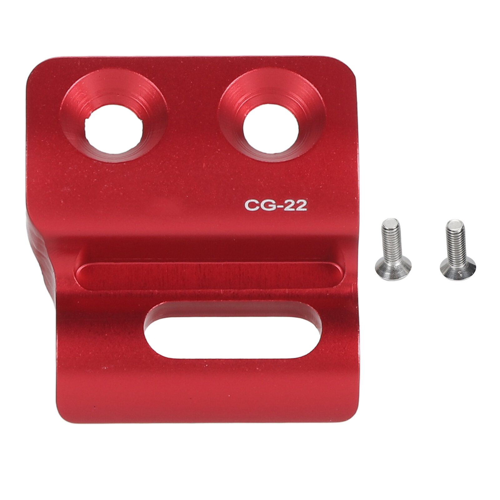 Кронштейн переднего переключателя скоростей для велосипеда, алюминиевый, обработанный на станке с ЧПУ, с анодным оксидным покрытием, для шоссейного велосипеда, аксессуар, красный.