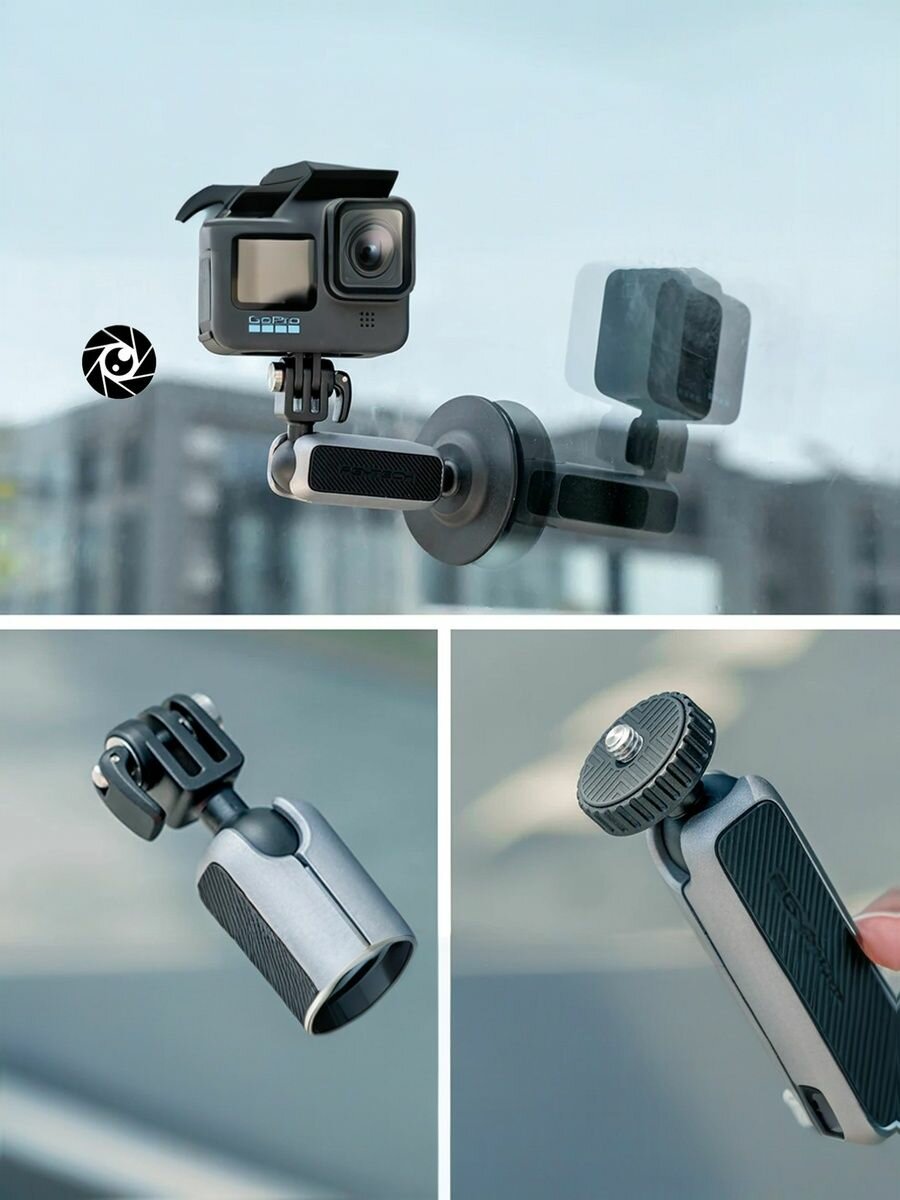 Крепление для экщн-камеры Pgytech Action Camera Adhesive Mount — фото 1