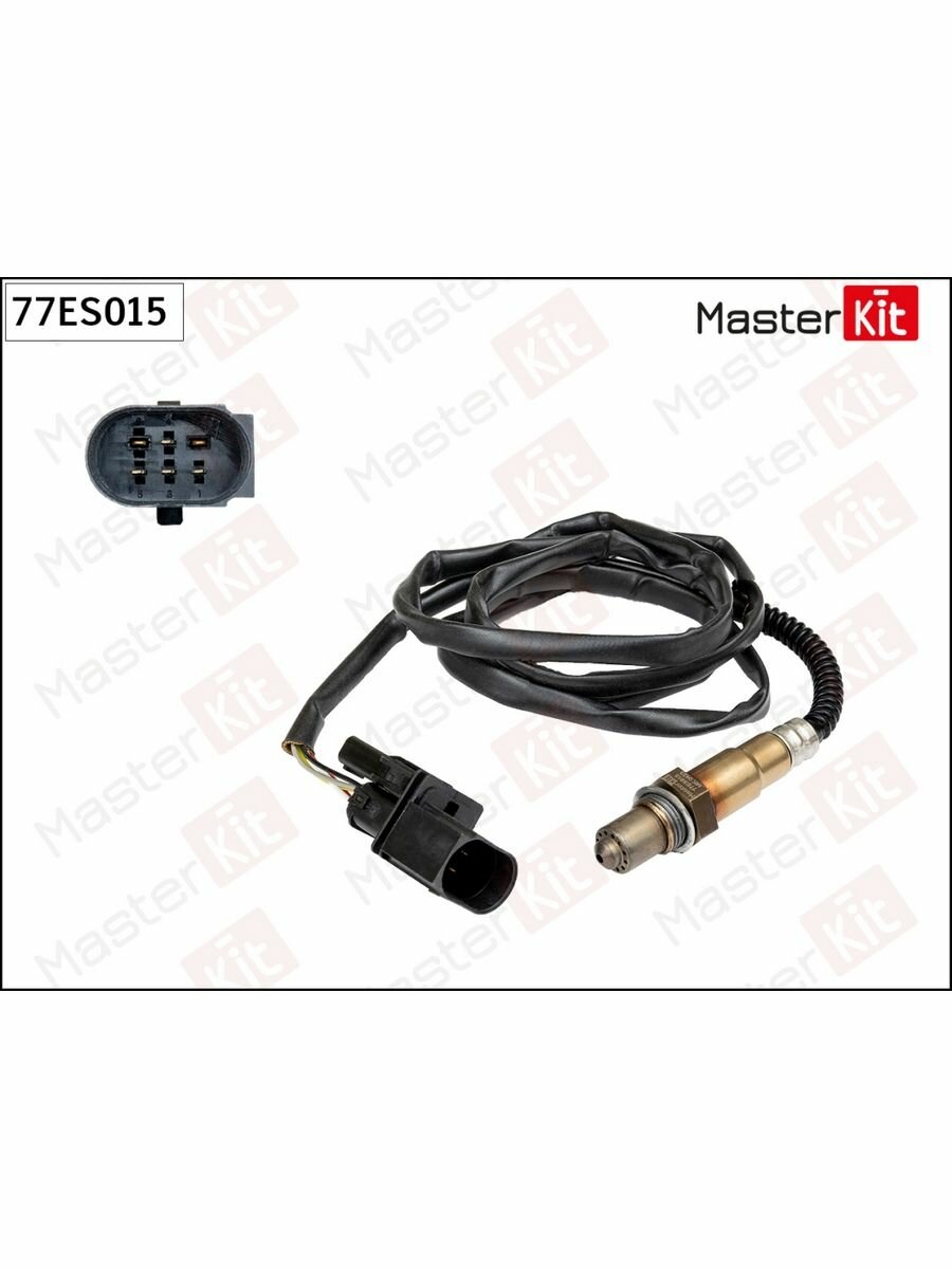 Датчик кислорода (лямбда-зонд) MasterKit 77ES015 для а/м AUDI A4, BMW 3, MERCEDES-BENZ Sprinter, Volkswagen Passat