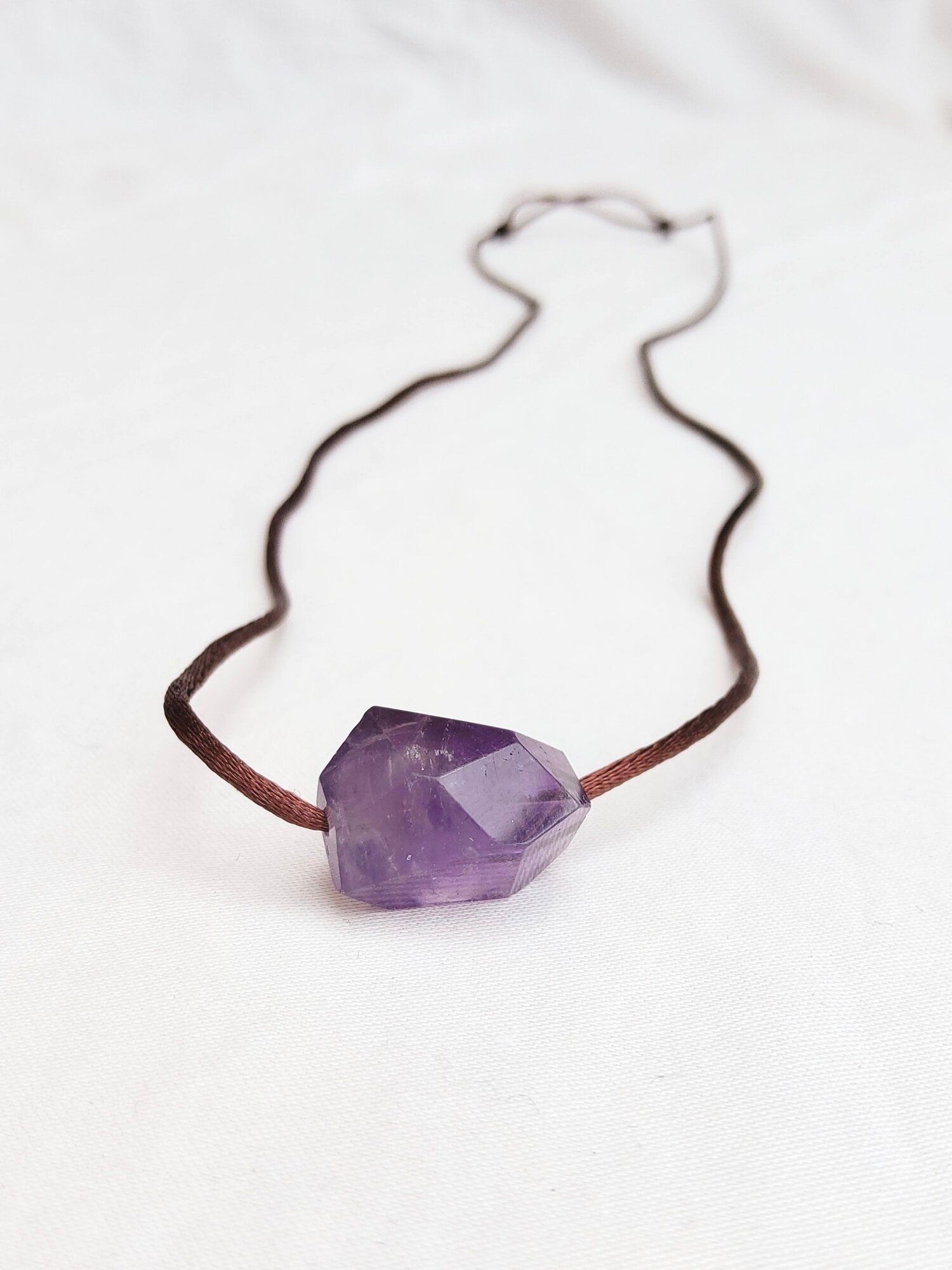 Подвеска, аметист