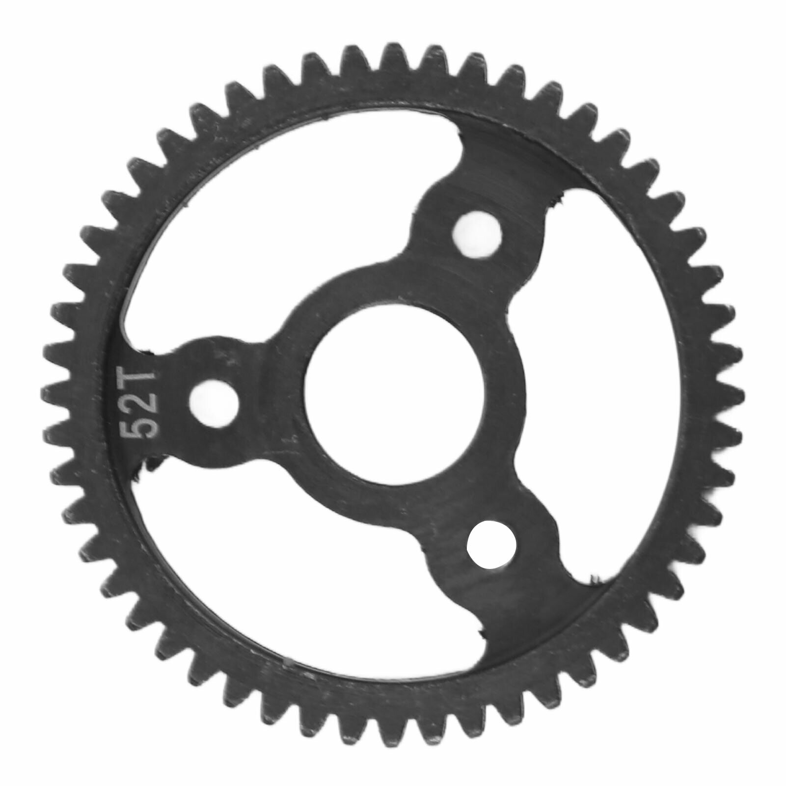 RC CAR Main Gear Steel Black M0,8 52T 32P CNC обработка окисления 1/10 аксессуаров RC для Traxxas Slash