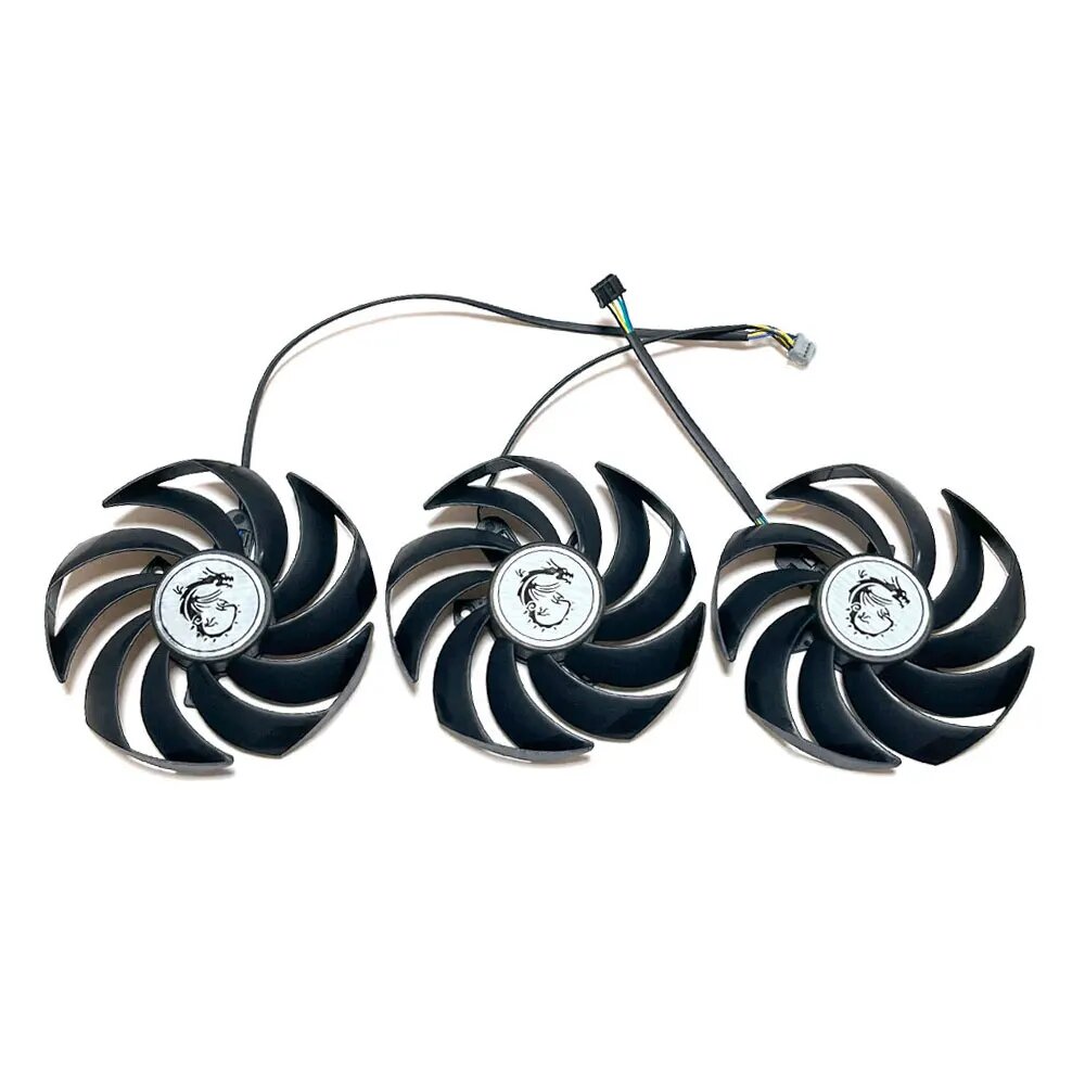 Вентилятор охлаждения MSI RTX 3060TI, 3070 Gaming X Trio, FAN-C