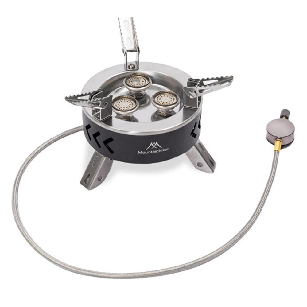 [通拓商品]Мощная печь для кемпинга на открытом воздухе, металлические печи, переносная печь для пикника и барбекю, складные печи с сумкой для хранения, принадлежности для кипячения воды и приготовления пищи