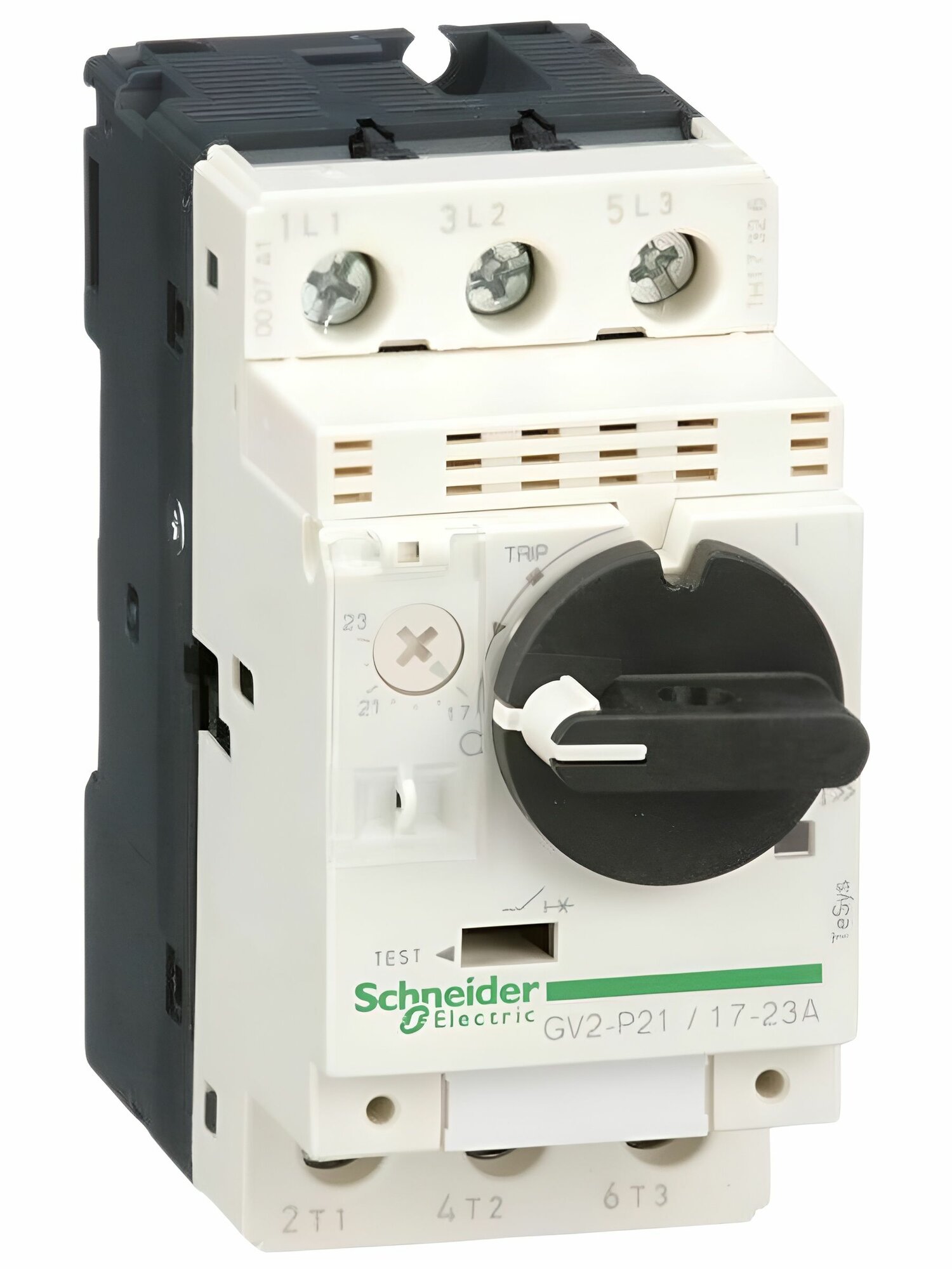 GV2P21 Schneider Electric, 17.23А, 3P, Icu50kA, Автоматический выключатель защиты двигателя.