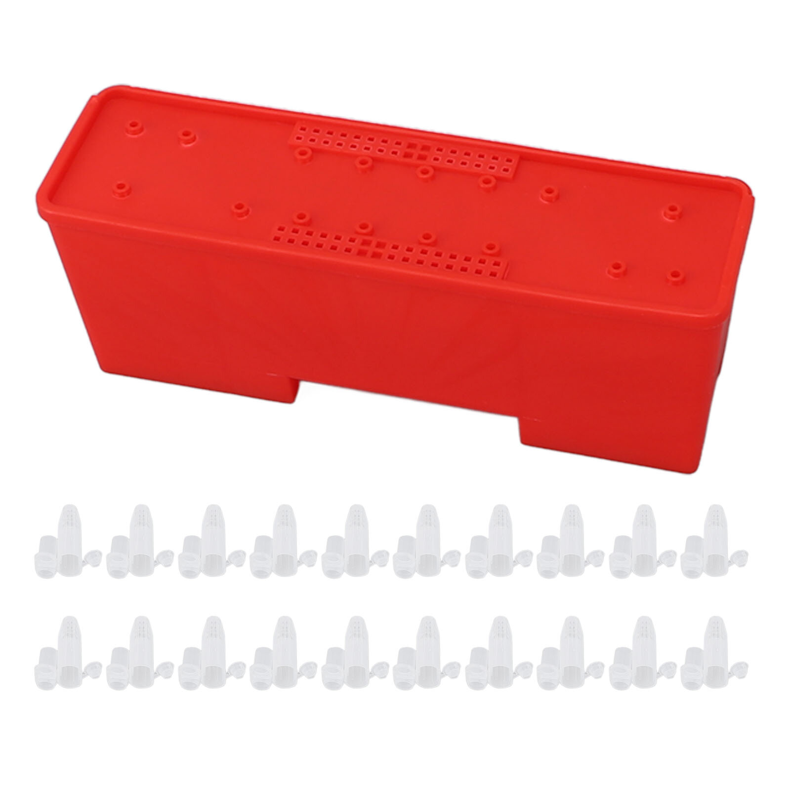 21 шт. набор клеток для пчелиной матки предотвращает травмы безопасная транспортировка пчеловодство изолятор для пчелиной матки