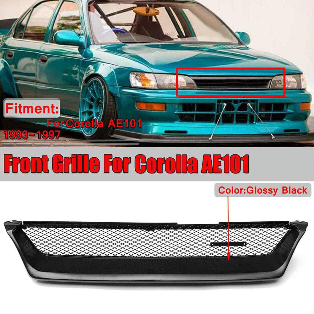 Решетка-гриль для переднего бампера автомобиля Toyota Corolla AE101 1993-1997