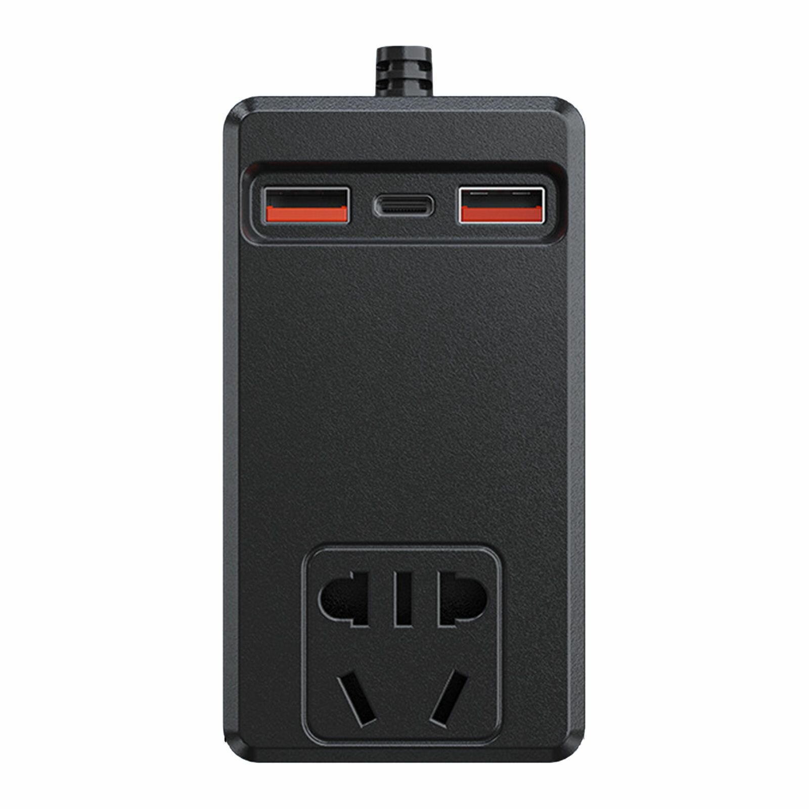 Автомобильный компьютер мощностью 150 Вт с 4-мя встроенными USB-портами для ноутбуков и планшетов