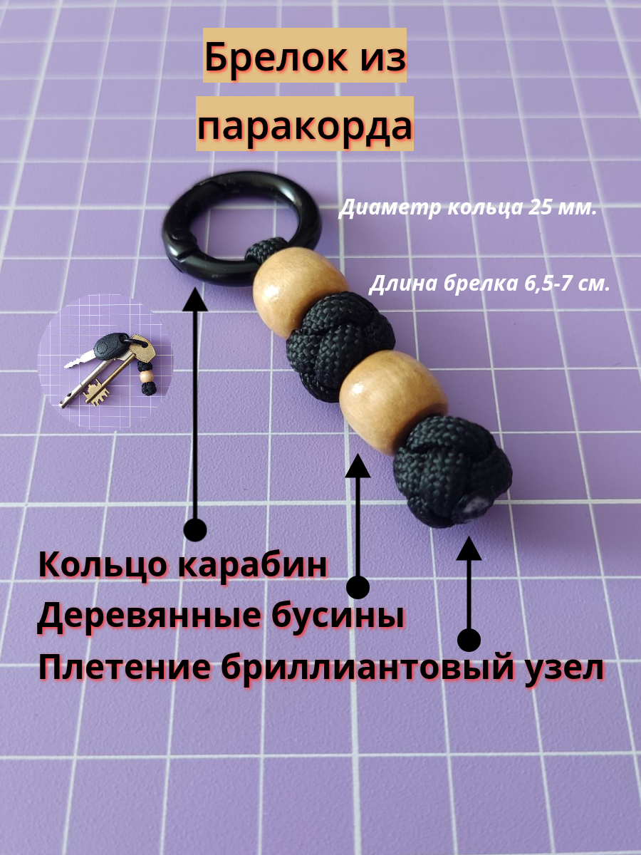 Брелок-карабин