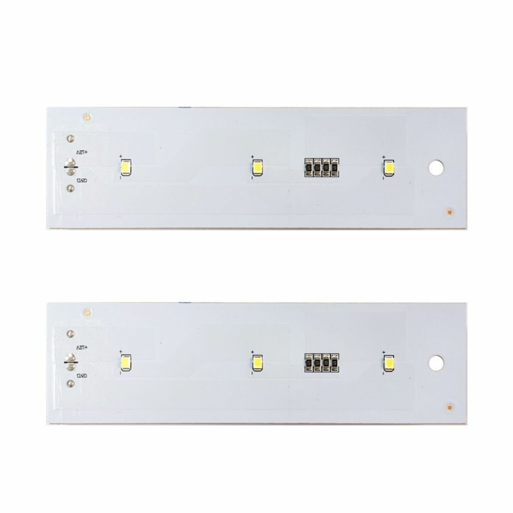 7585 Светодиодная лампа для освещения холодильника 12V с регулируемой яркостью для охлаждения и замораживания теплицы-две части