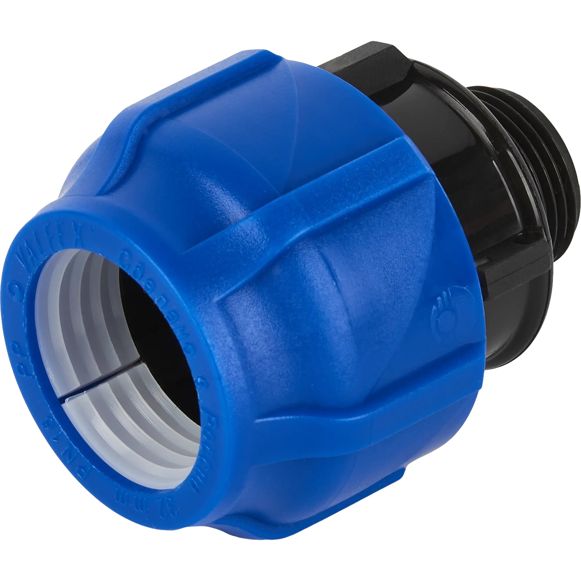 Valfex Муфта комбинированная 3/4x32 мм НР полипропилен для водопроводной системы