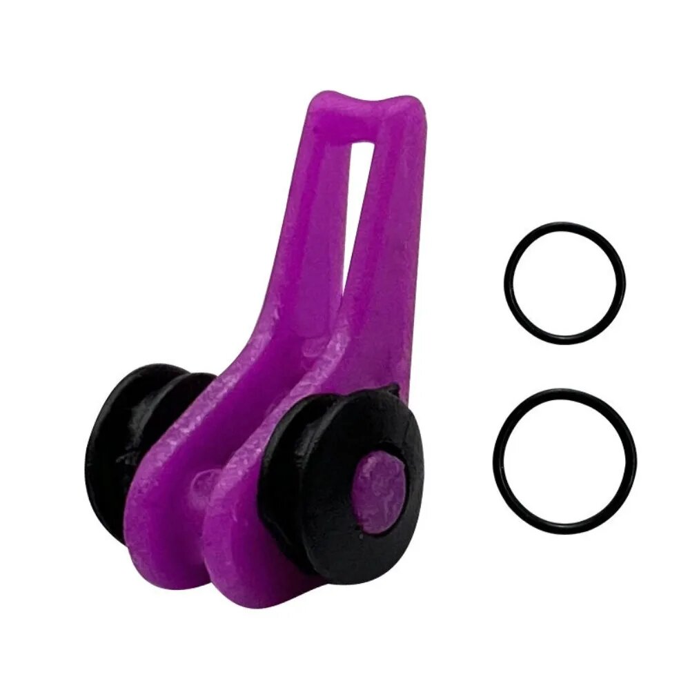 Держатели для рыболовных крючков, пластик, 10 шт. Фиолетовый, Purple