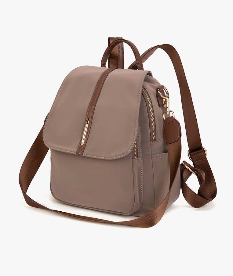 Рюкзак Falenatti женский, городской, маленький, коричневый