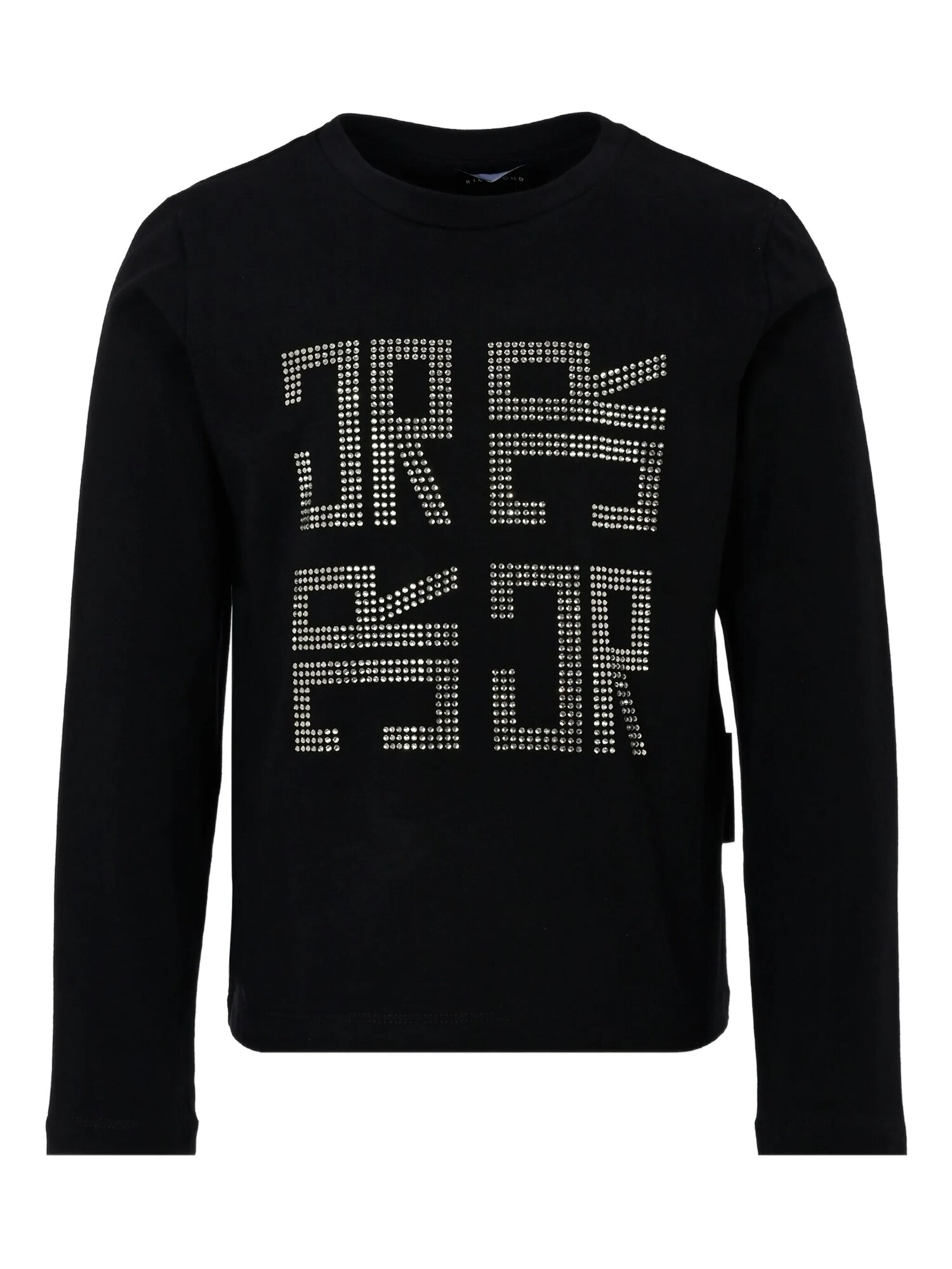 Футболка Футболка с длинными рукавами и кристаллами