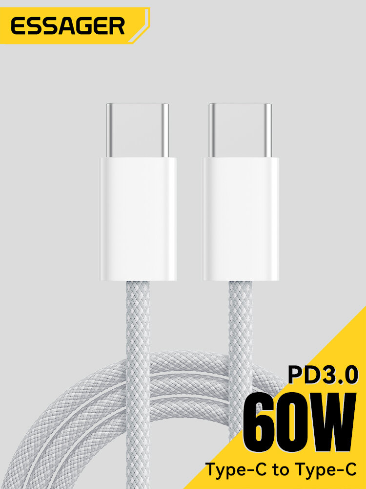 Essager Кабель для мобильных устройств, белый