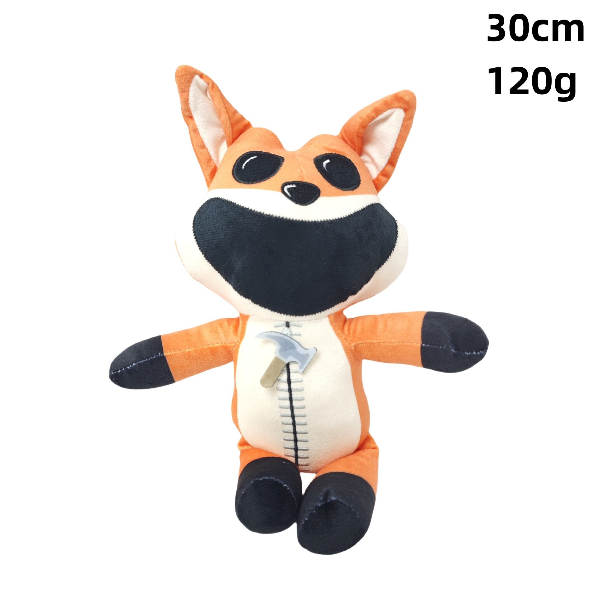 Трансграничная новая игра ужасов, фиолетовый кот, монстр, улыбающийся большой рот, лиса, плюшевая игрушка-кукла, уникальная и очень милая