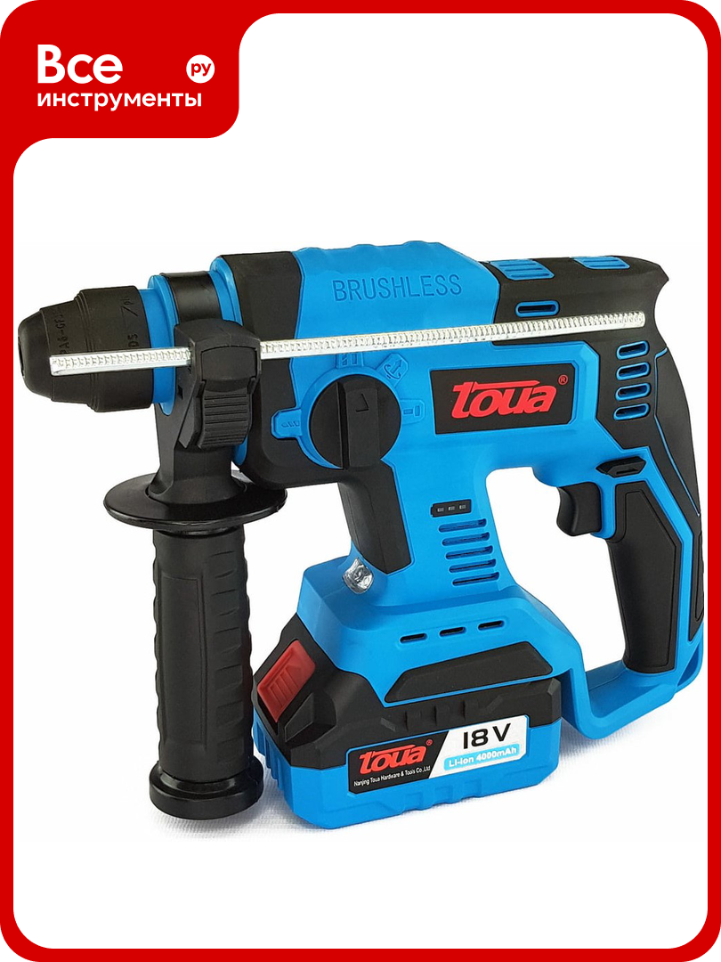Аккумуляторный перфоратор TOUA DBLH180, для профессионального использования