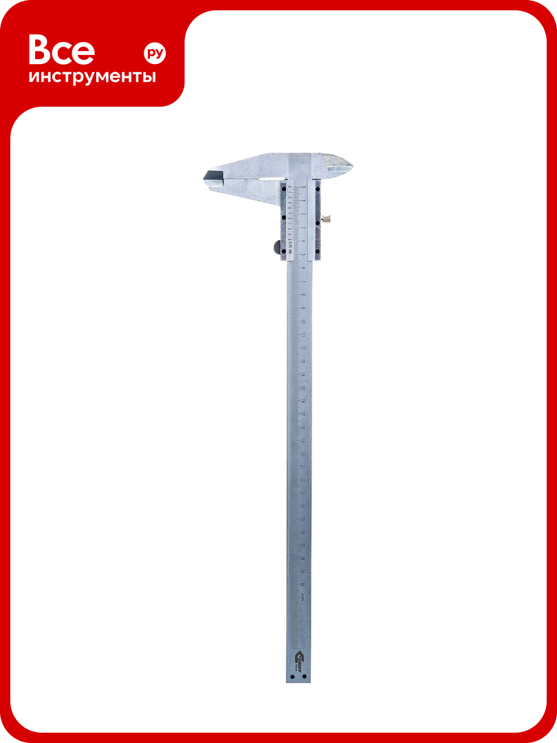 Штангенциркуль ШЦ-I-300-0,05 ГОСТ 166-89 GRIFF D162043