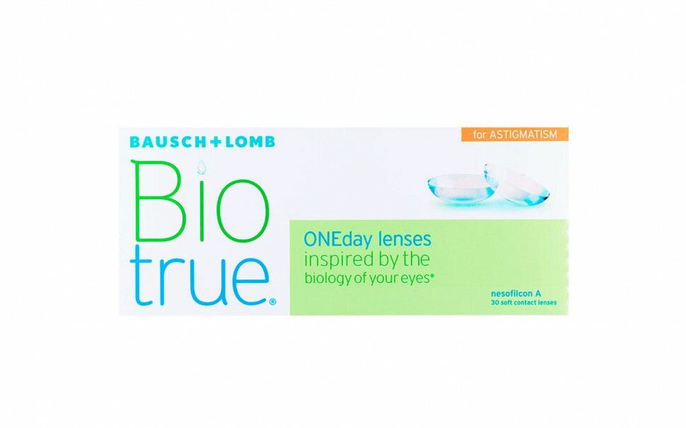 Biotrue Oneday for astigmatism (30 линз) 8.4, CYL:-2.25, AXIS: 80, -4.50
