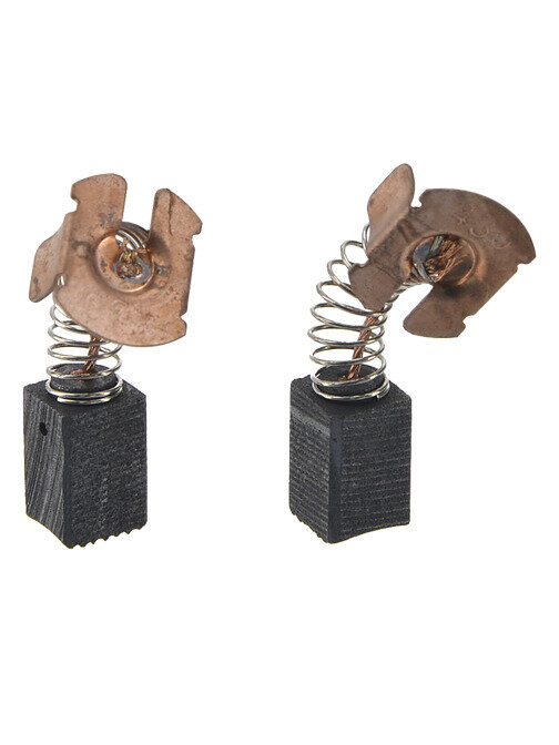 Щетки угольные 7x7.5x10 (пружина, пятак-уши, автоотключение)191971-3 для шуруповерта аккумуляторного MAKITA 6317D