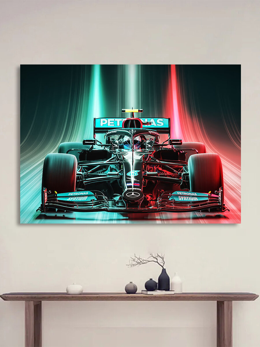 Картина на стену для интерьера - "Болиды, Формула 1 / Formula 1" , 20х30 см.