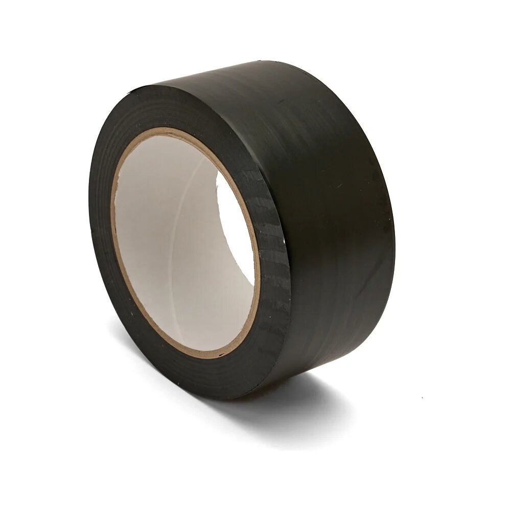 DGTAPE Балетный скотч Dance Floor PVC Tape 50мм х 33м (Черный) DFPVC50/33/B