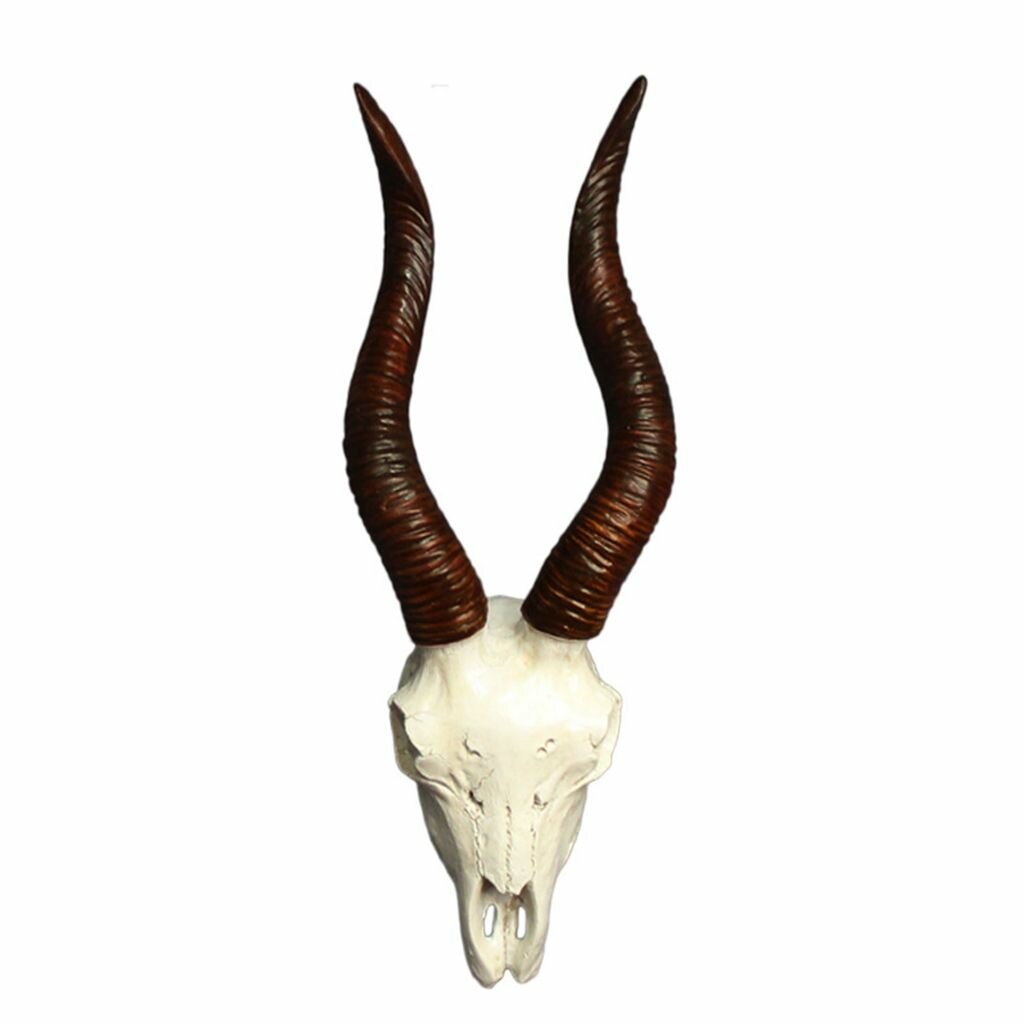 Настольное украшение в виде черепа животного из смолы для интерьера и декора стен оригинальный декор в стиле арт