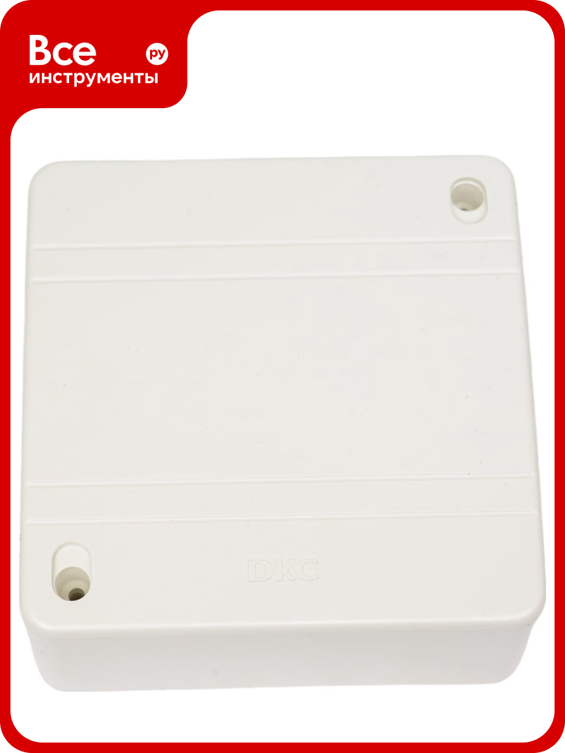 Распределительная коробка DKC SDN1 для кабель-канала, 110x110x55 мм 01869 для всех типоразмеров