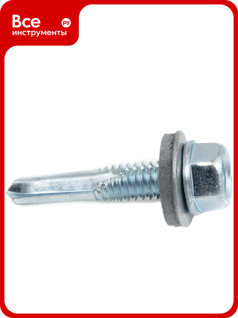 Саморез креп-комп кровельный, с увеличенным сверлом, 6,3х32 Kn 150шт скд6332ф