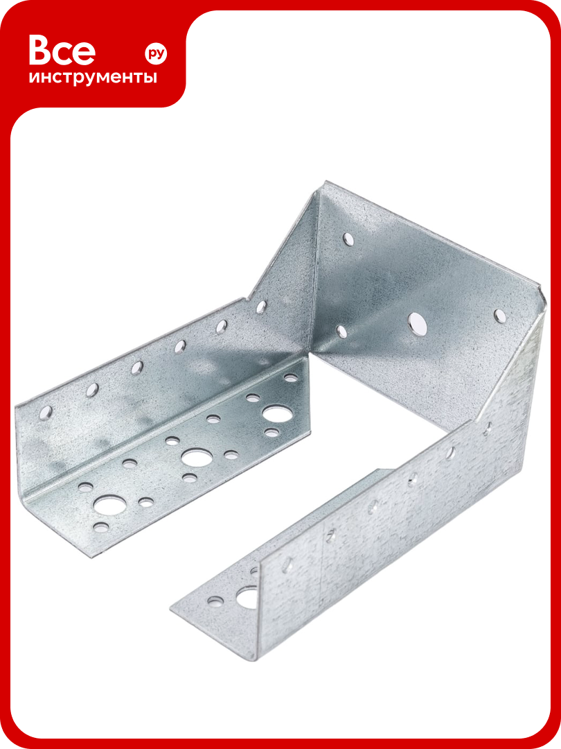 Опора бруса РК груп закрытая, 100x140х76х1.8 РК000002078, для настила пола