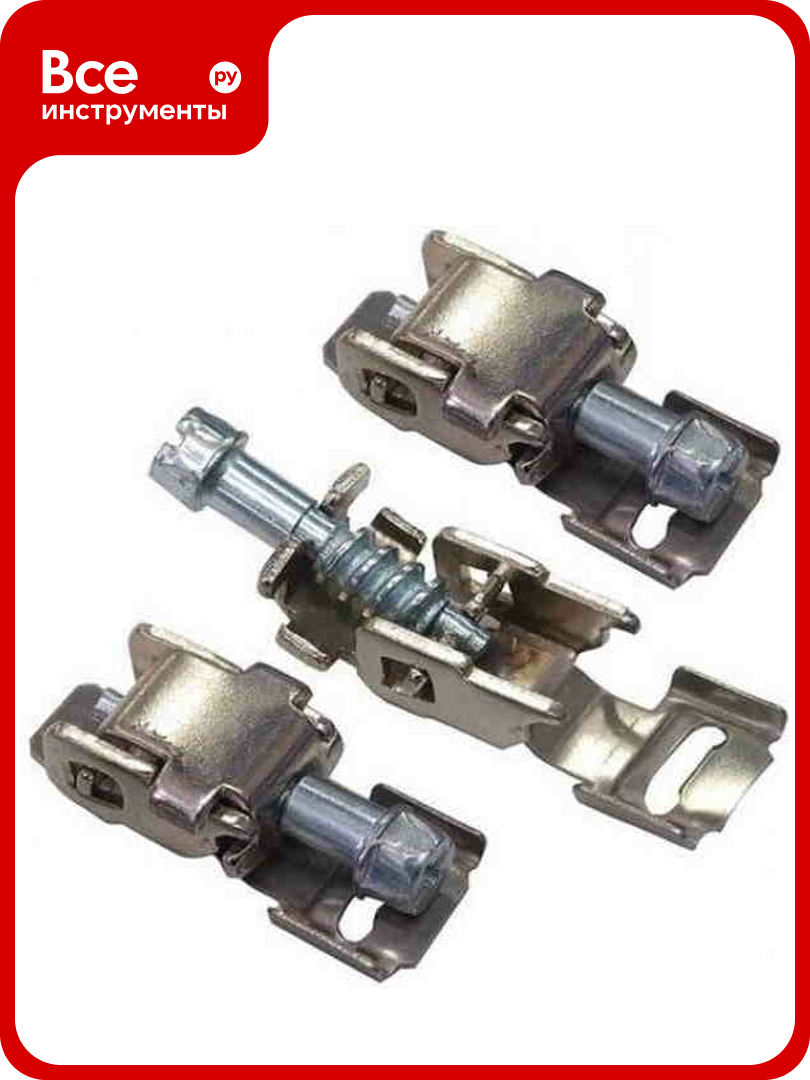 Замок хомута TEX 9 мм, 50 шт. УФ-00005172, для штампованных хомутных лент TEX