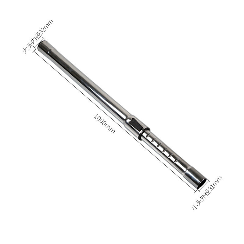 Трубка для пылесоса Zhenmei, для Midea, телескопическая, металлическая, 32мм