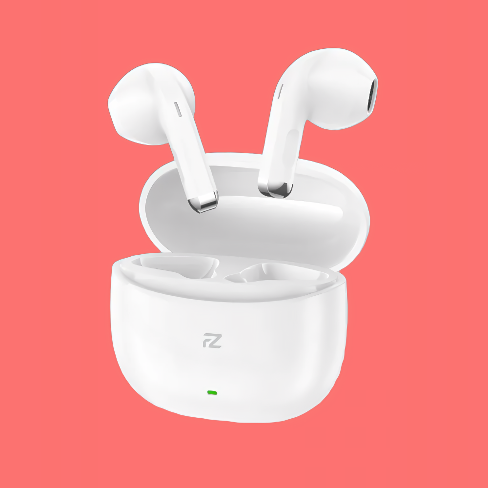 Наушники беспроводные, сенсорные, c микрофоном, для iOS, Android, Bluetooth 5.3, белые