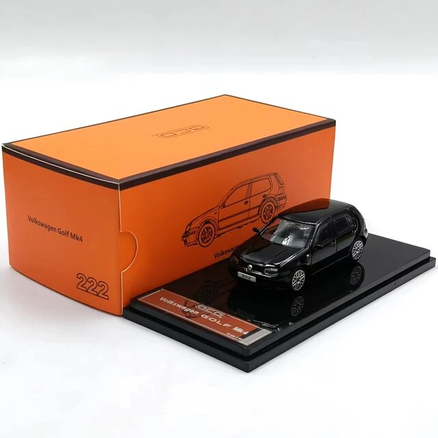 GCD 1:64 Golf MK4 GTI литые игрушечные машинки и модель автомобиля миниатюрная масштабная модель автомобиля для детей