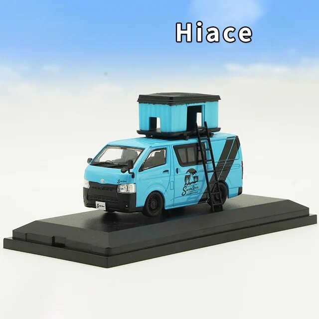 1:43 HIACE VAN BUS литой автомобиль и игрушечные транспортные средства миниатюрная масштабная модель автомобиля для детей