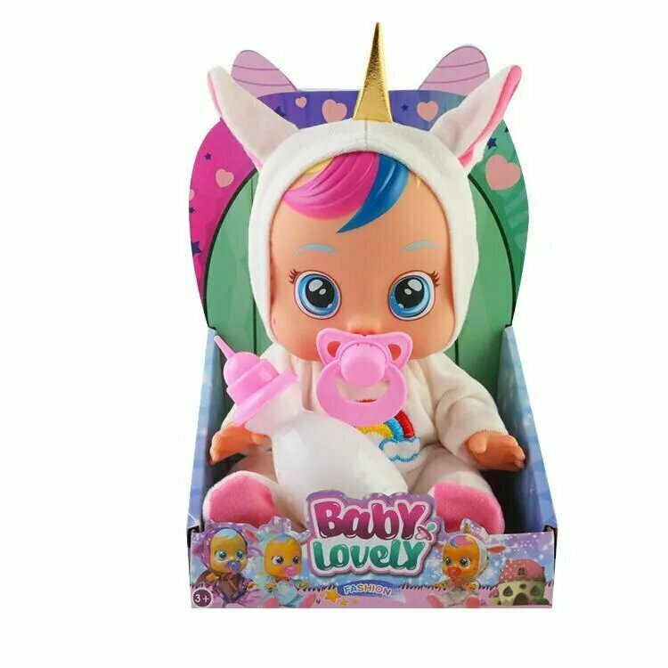 Игровой набор "Cry Babies", кукла 10 дюймов, для развития моторики, от 1.5 лет