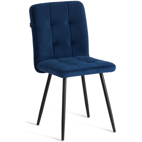 Комплект стульев 2 шт Tetchair . Medeo LT, велюр, Blue (синий), 45х56х89 см