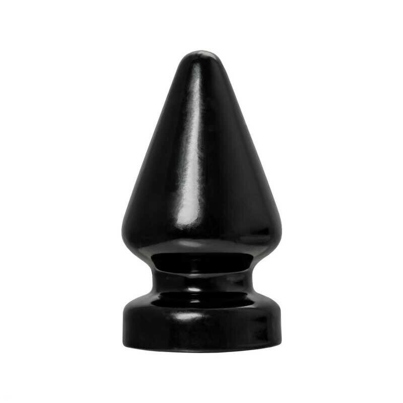 Анальная втулка Toyfa Popo Pleasure Draco, PVC, черная, 21 см, Д-11,5 см
