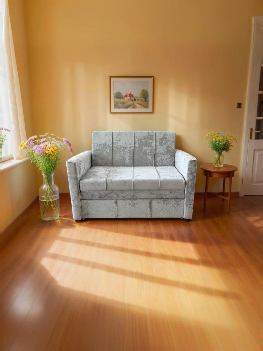 Диван-кровать Стильные кресла "Престиж 120", выкатной, с ящиком для белья