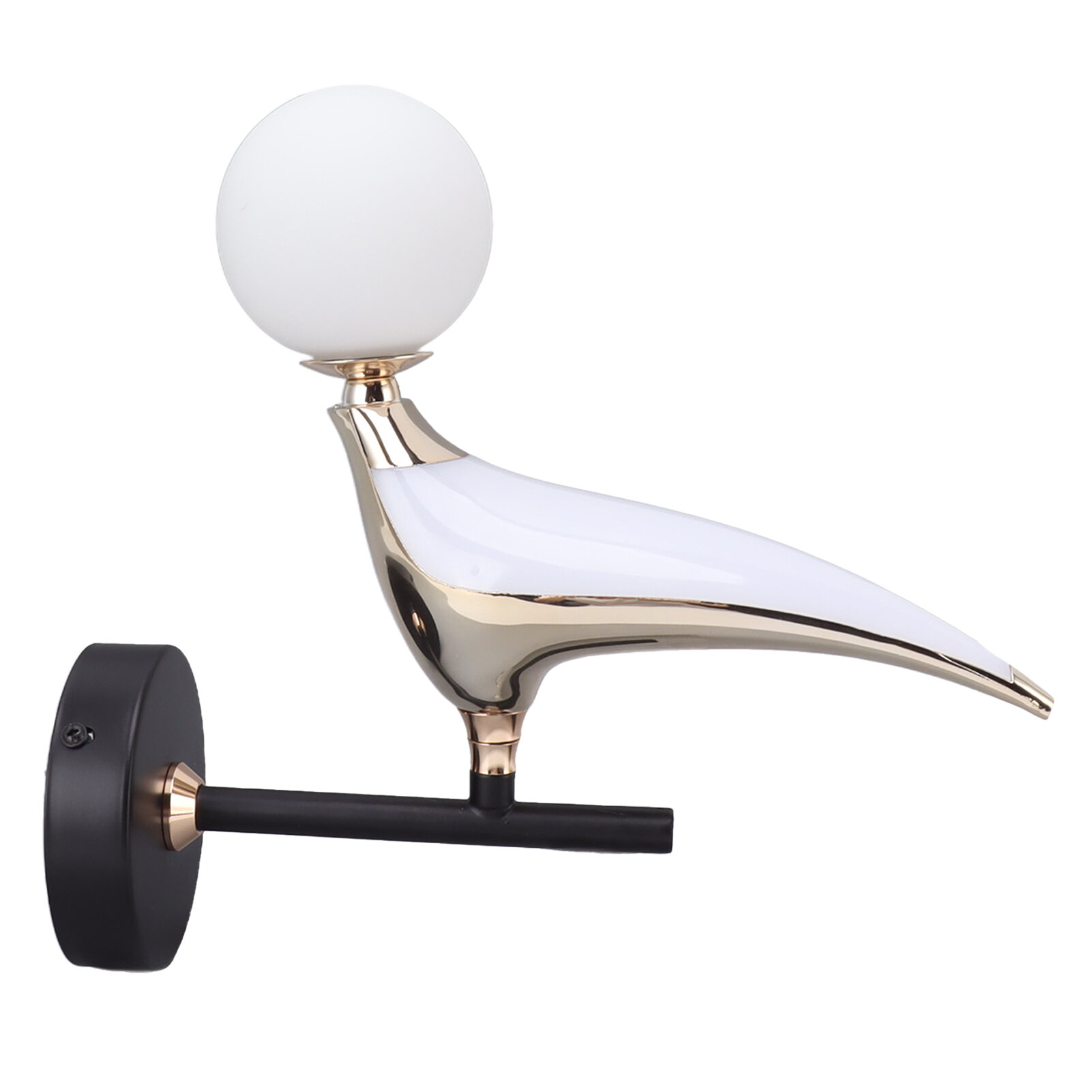 Настенный светильник в форме птицы, цоколь G9, простой, элегантный, стильный, настенный, с абажуром в форме птицы, 110–240 В.