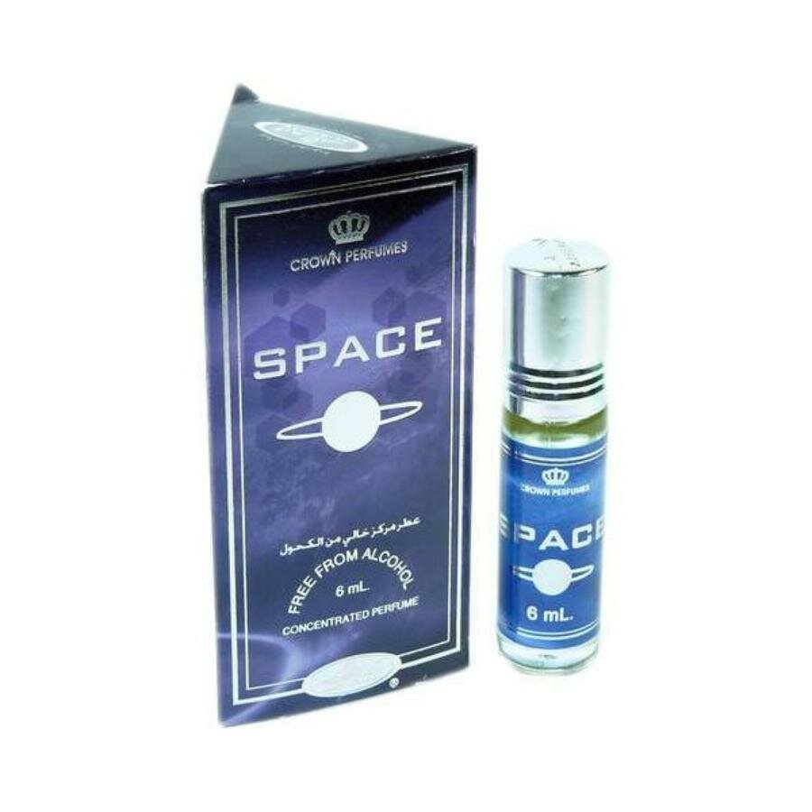 Al-Rehab Concentrated Perfume SPACE (Мужские масляные арабские духи спэйс Аль-Рехаб), 6 мл.