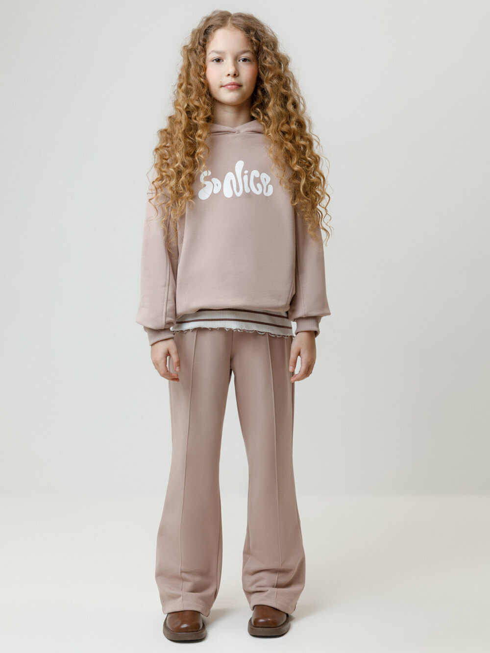 Брюки КР 400846/латте к627