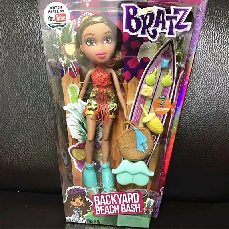 Стильные куклы Bratz с подвижными суставами, одевалки, коллекция игровых домиков