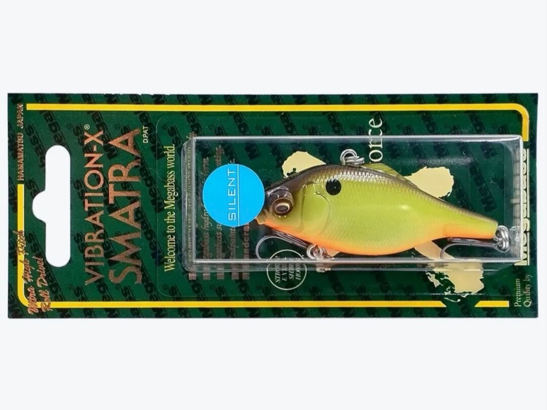 Воблер (виб) Megabass VIBRATION-X SMATRA (silent/тихий) - STRIKE CHART