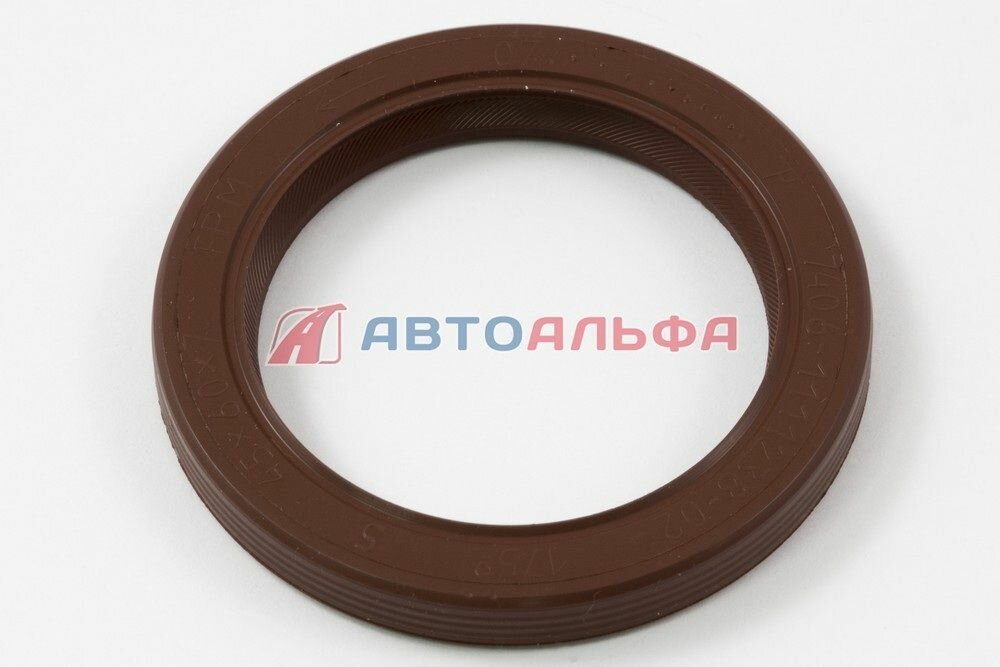 Манжета корпуса привода ТНВД (45х60х7) КАМАЗ с пружиной (фтор) (АО Резинотехника г. Балаково)