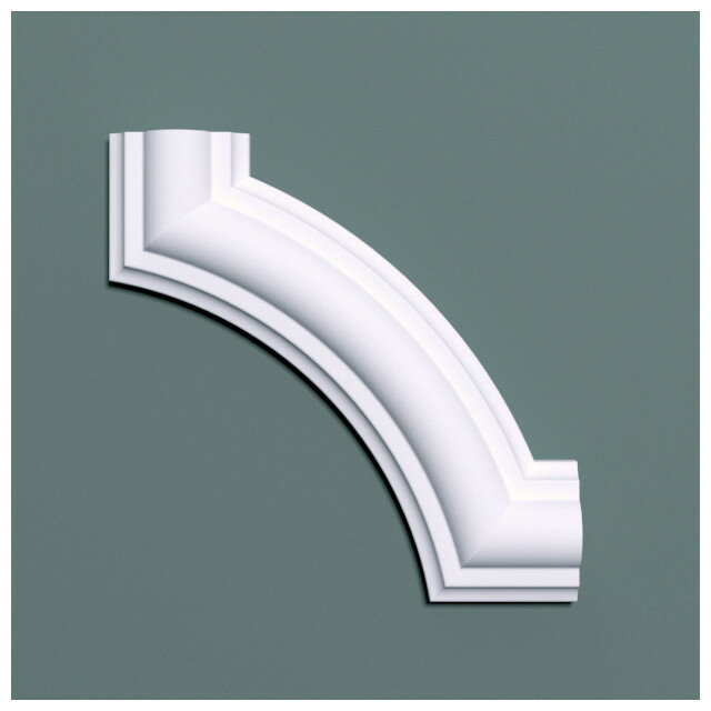 BELLO-DECO Угол декоративный М14У1 83x83 мм полимер XPS белый арт. 00-00104394