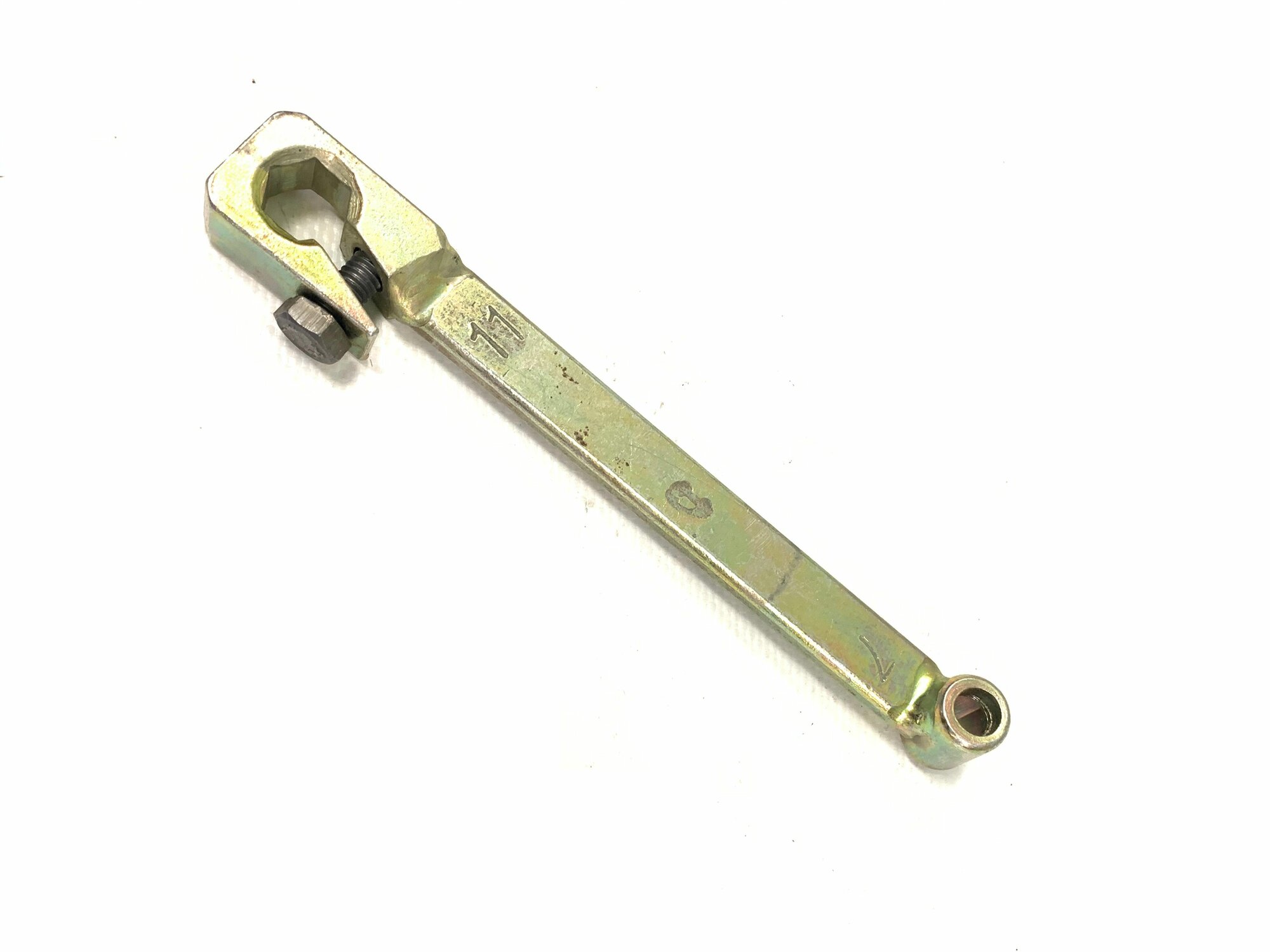 Ключ прокачной 7х11 мм. с соском автом 112107