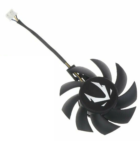 Вентилятор для видеокарты Zotac GTX 1660 SUPER 1660Ti Twin, 65mm, №1