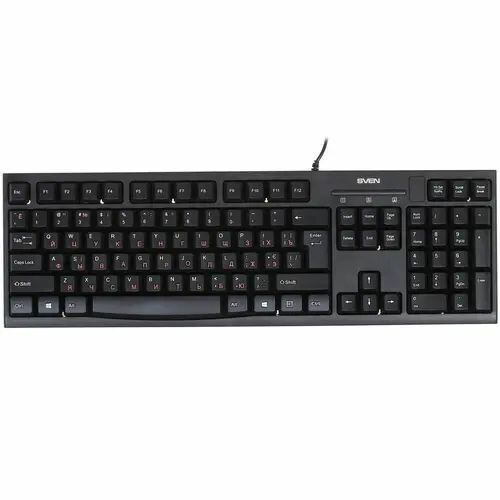 Клавиатура проводная Sven KB-S300 USB 1,5м белый