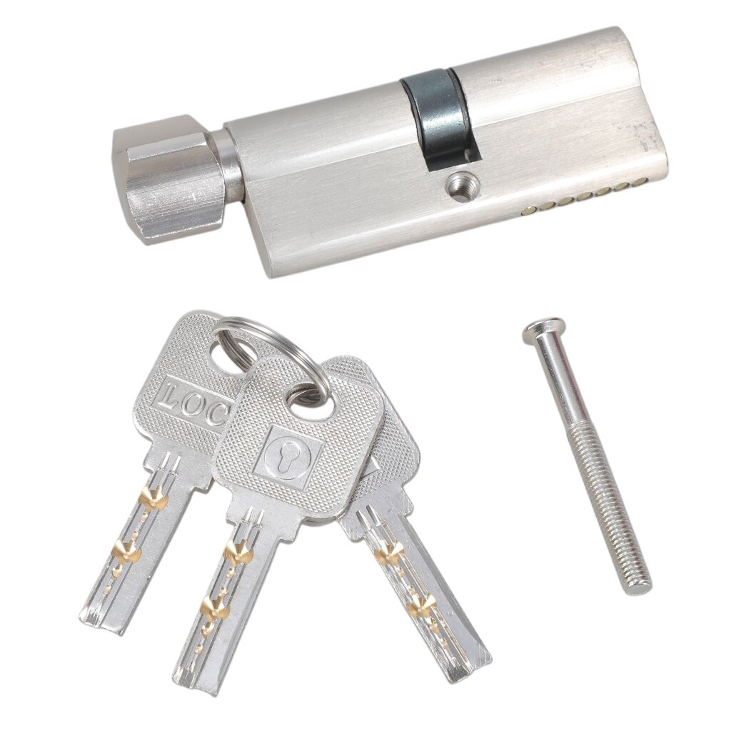 Практичный Двусторонний Латунный Дверной замок в старинном стиле для входной двери, обеспечивающий Высокую безопасность и простоту установки