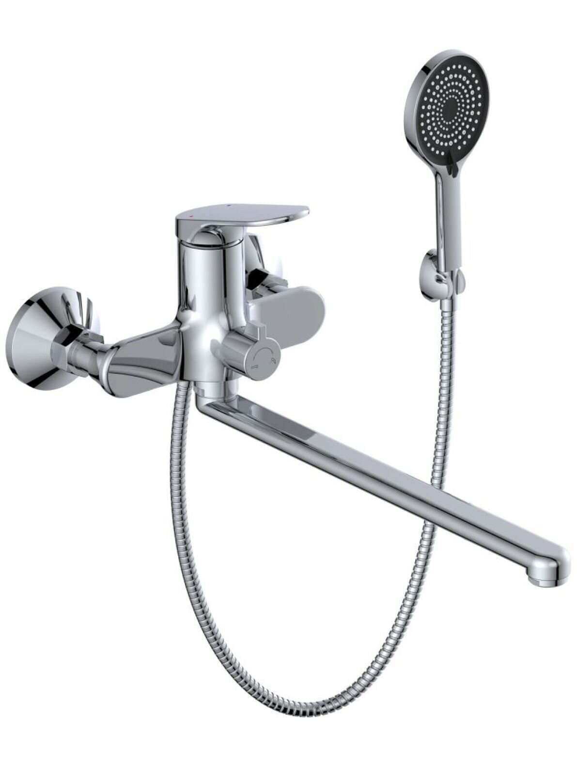 Смеситель с душем и шлангом для ванной комнаты ECONOCE 760 (EC0762)